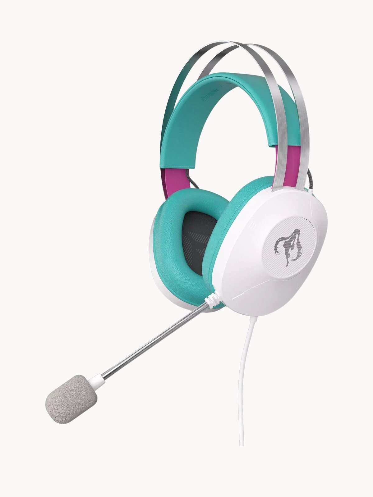 Гарнитура игровая ASUS TUF Gaming H1 Gen II Miku (90YH048B-BHUA00)