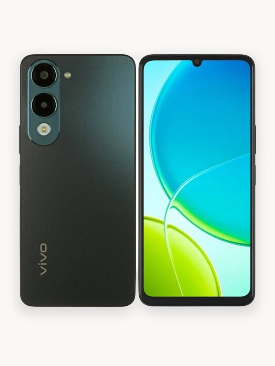 Смартфон Vivo Y04, 4.128 Гб, Green, зеленый