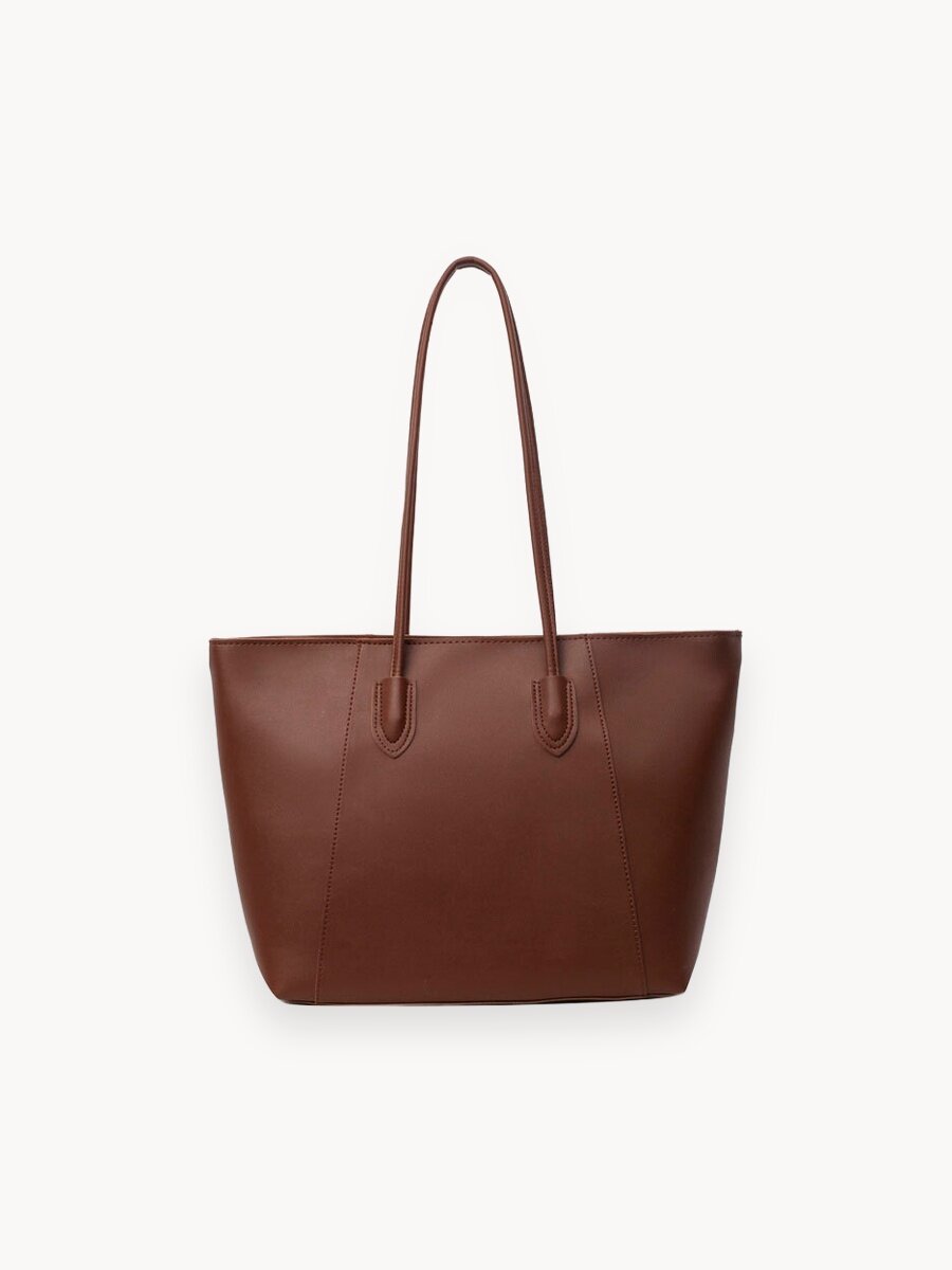 Сумка тоут W-4 коричневая