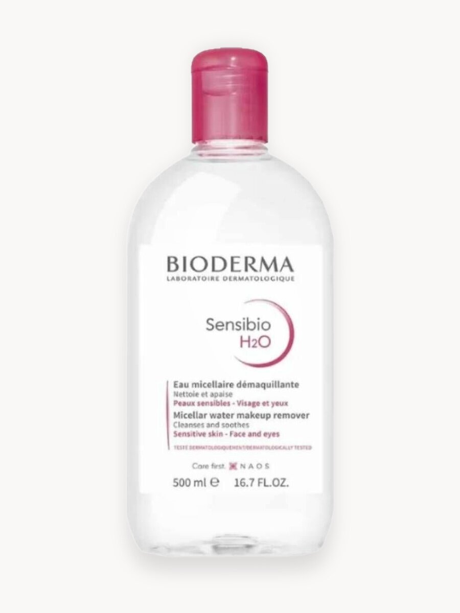 BIODERMA LABORATOIRE DERMATOLOGIQUE Сенсибио Н2О Мицеллярная вода, 500 мл