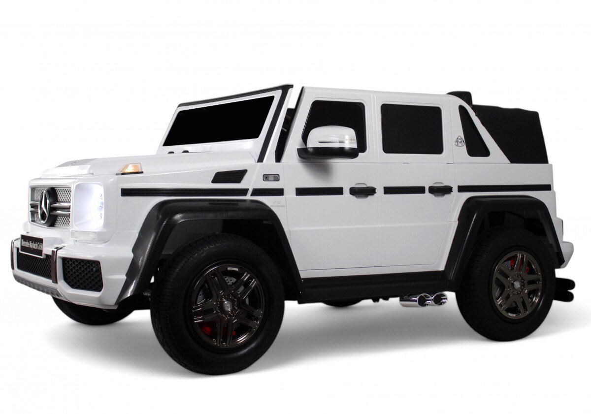 Детский электромобиль Rivertoys Mercedes-Maybach G650 Landaulet (M999MM) двухместный