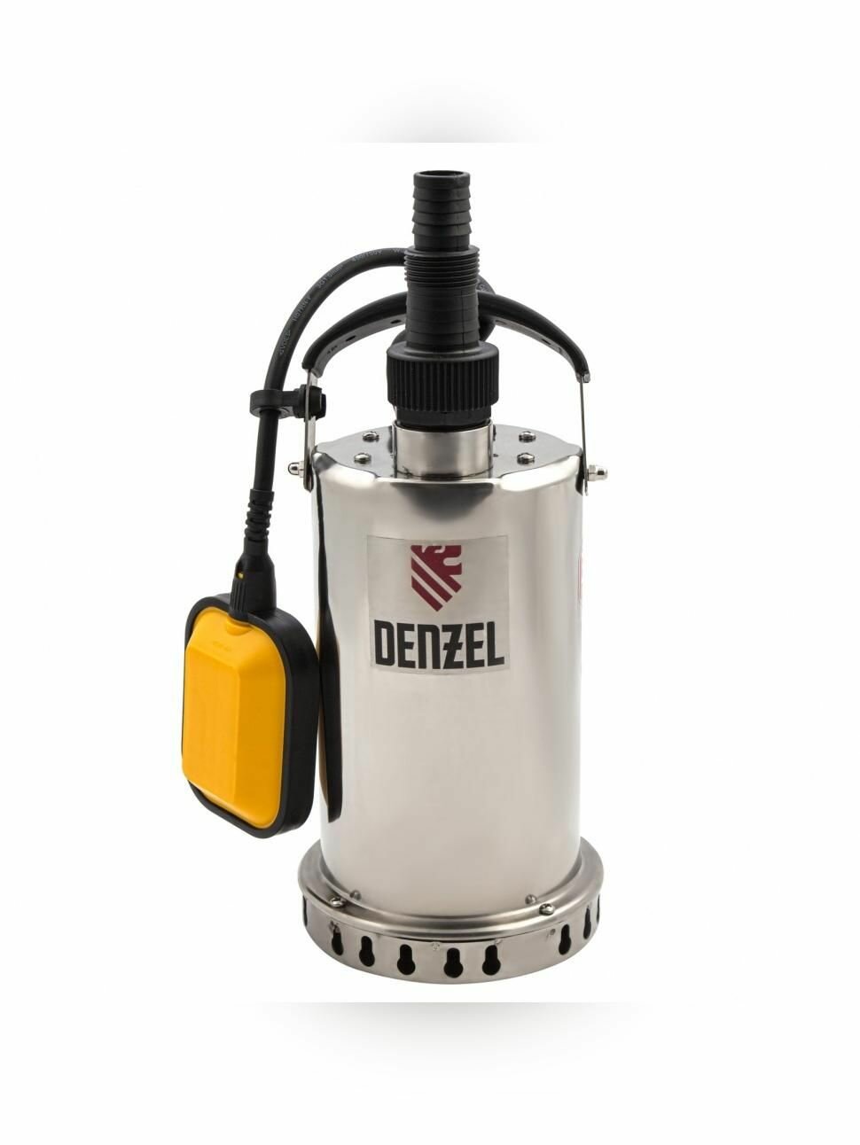 Дренажный насос DP600X, 600 Вт, подъем 7.5 м, 8500 л/ч Denzel