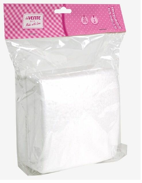 Пенопластовая заготовка Шкатулка квадратная deVENTE 133x133x73мм 8003103