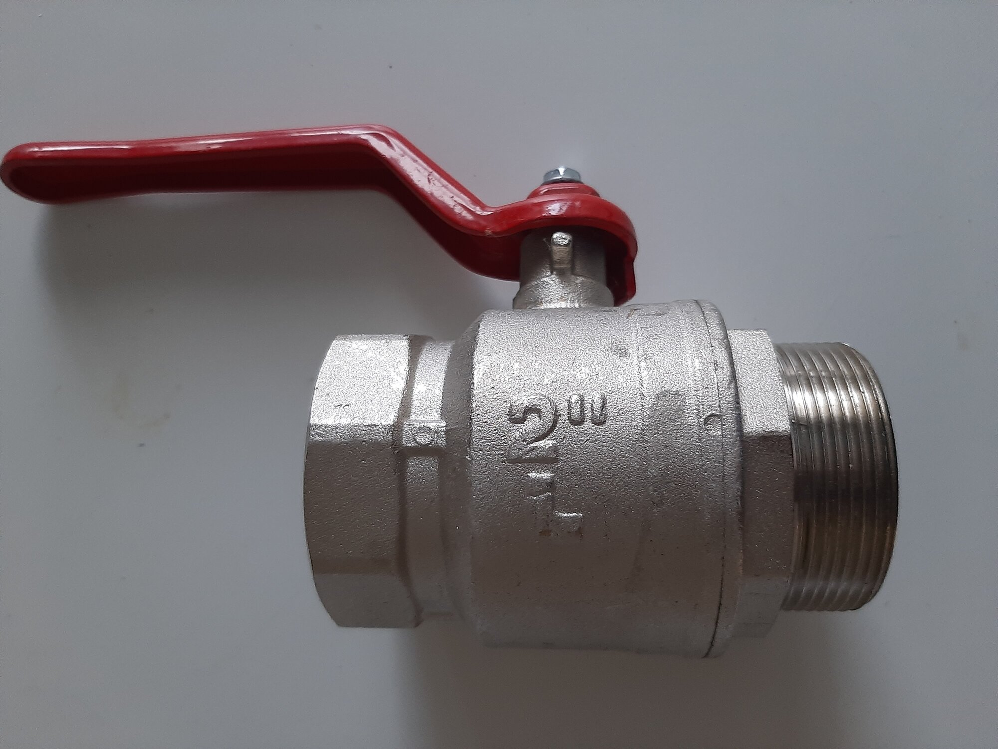 Кран шаровой itap (Италия) , "2" внутренняя/наружная резьба, управления ручка.