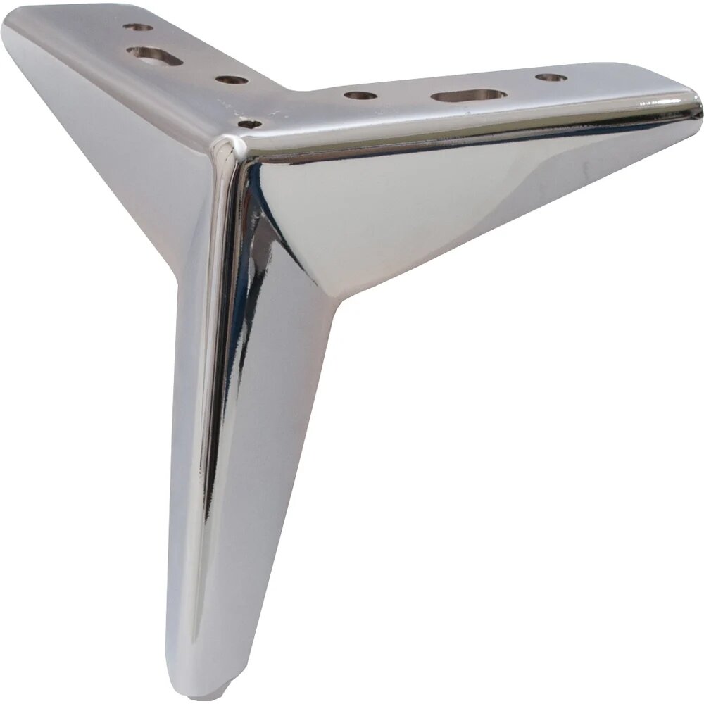 JET Опора для мебели 300 H-135мм T2мм Сталь Хром FDH300S.135CP99