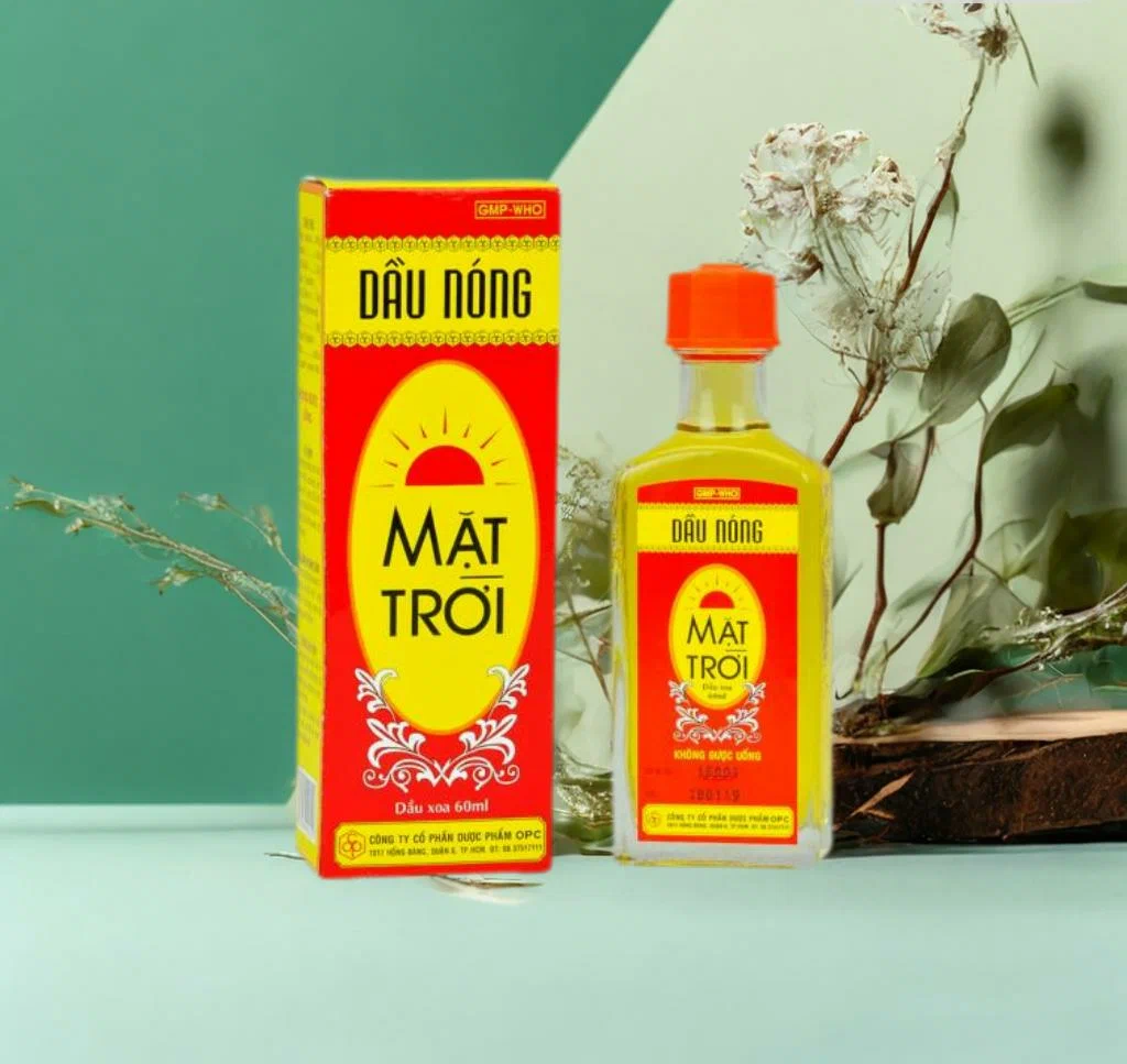 Массажное масло Mat Troi Dau Nong 60мл, для суставов, при артрите, противовоспалительное