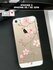 Чехол на Apple iPhone 5/5S/SE / Айфон 5/5S/SE с принтом "Веточка распускающейся ...