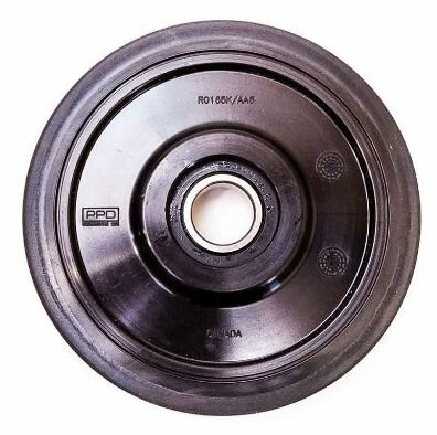 Ролик каток обрезиненный D165 мм снегохода Stels Rosomaha Viking Ermak Stavr Капитан BRP/Ski-Doo/Lynx R0165K-1 001A PPD LU097589 LU082180 503189478 503192140