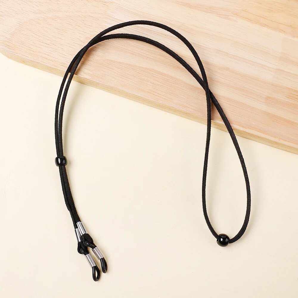 Флисовый шнур для очков 35,5 см black rope