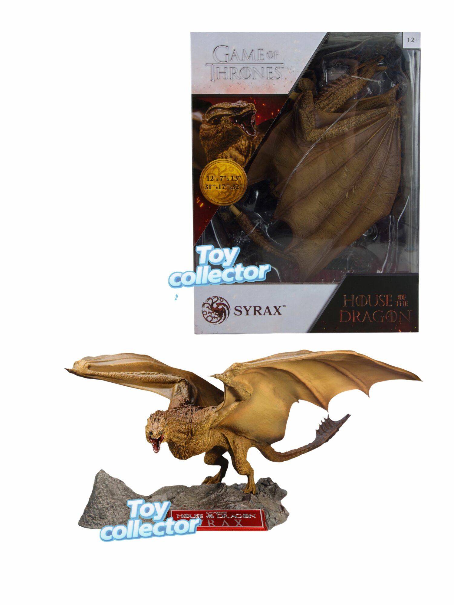 Игрушки McFarlane Game of Thrones, Dragon Family SYRAX (HOUSE OF THE DRAGON)