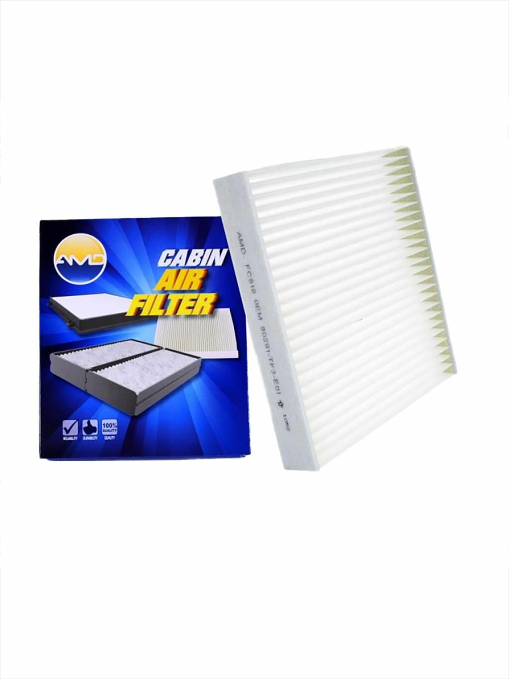 Фильтр салона AMD AMD. FC818 Honda Fit, Jazz L13A, L15A GE6, 8, 9 08-, L13A GE6, 7 07-, Freed L15A GB3, GE4 08-, Insight LDA-MF6 ZE2 09-
