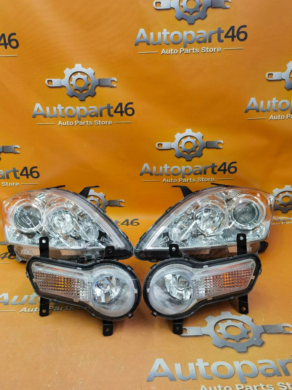 Фары и противотуманки ховер н5 GREAT WALL HOVER H5 11-16 фара правая левая комплект оптики с туманками Оригинал