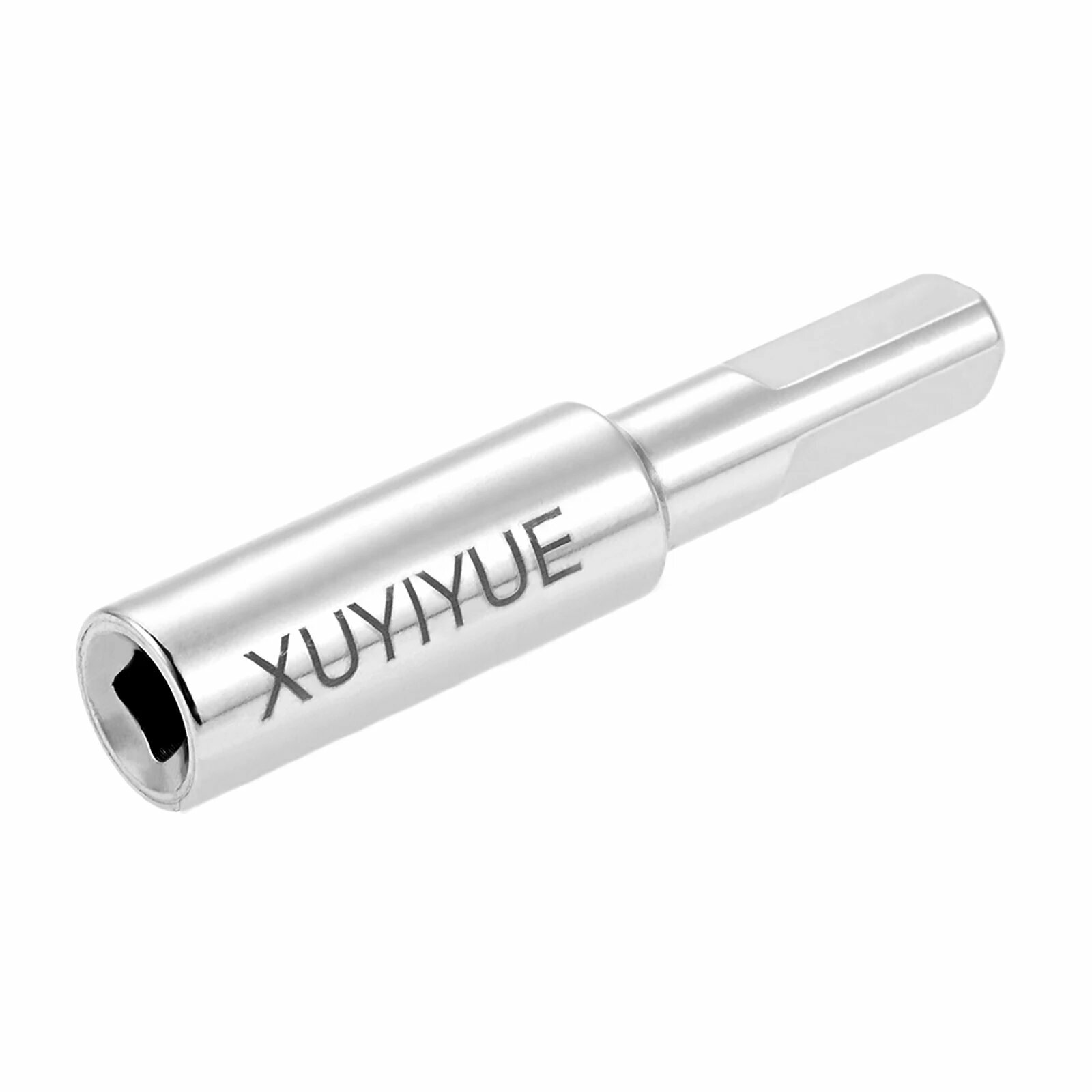 Розетка для настройки фортепиано Piano Power Tuning Pin Socket, серебристая, углеродистая сталь 45#, 70 мм, для акустиче — фото 1