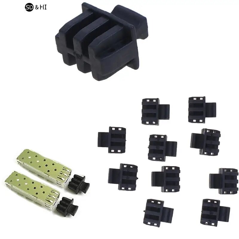 Горячая распродажа 10pc SFP Защитная крышка SFP волоконный модуль крышки Пылезащитная крышка