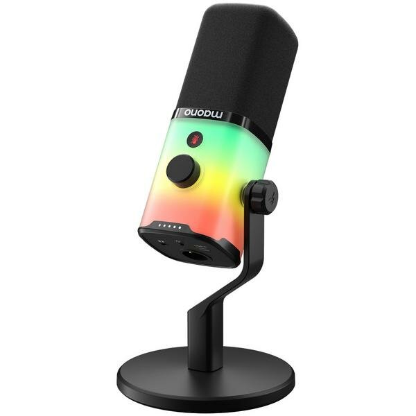 Микрофон USB-Maono PD100X, RGB-подсветка, для геймеров и стримеров