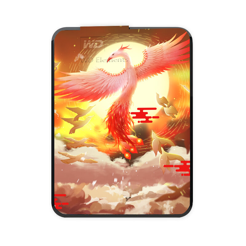 Жесткий диск механический Western Digital 1000GB портативный, черный, 2T