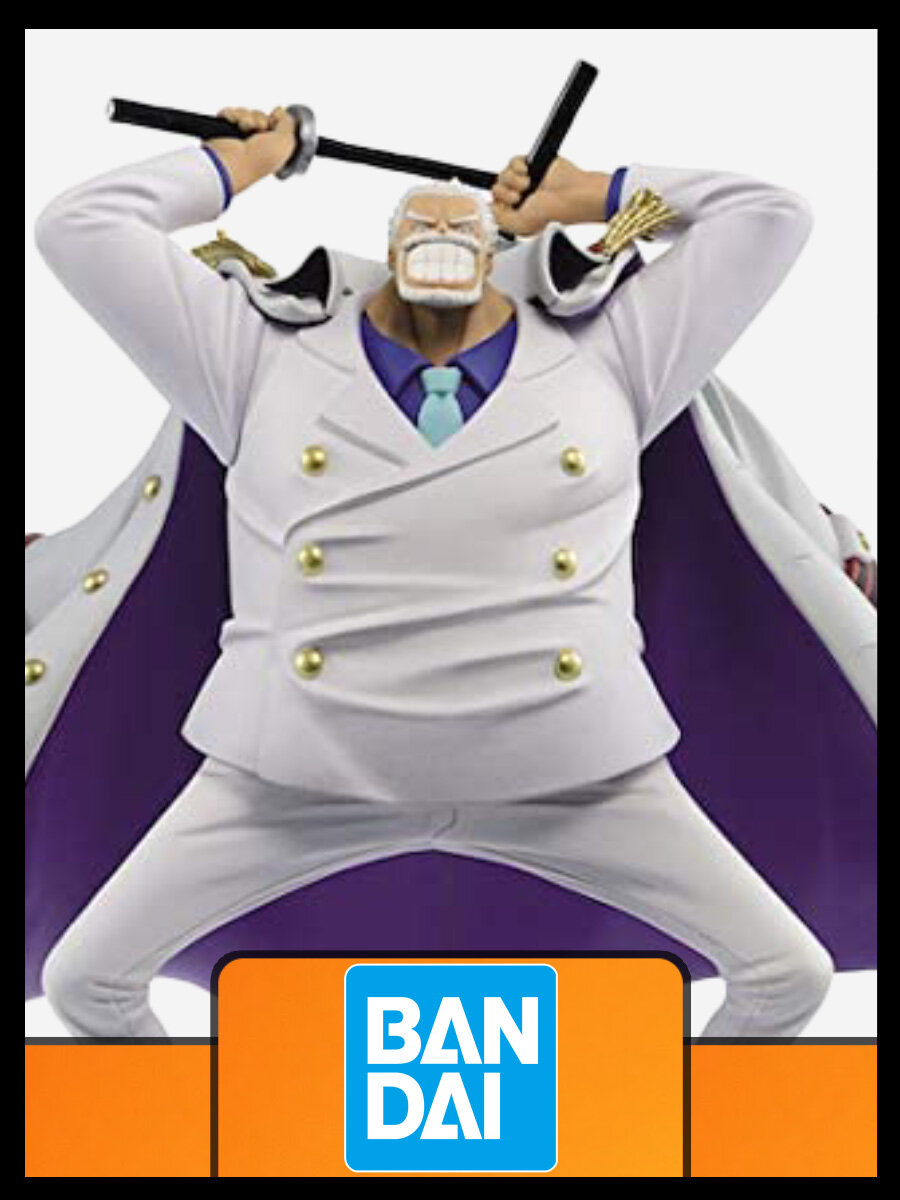 Оригинальная фигурка Monkey D. Garp от Bandai Spirits из аниме One Piece / Монки Д. Гарп «Ван Пис» 17 см