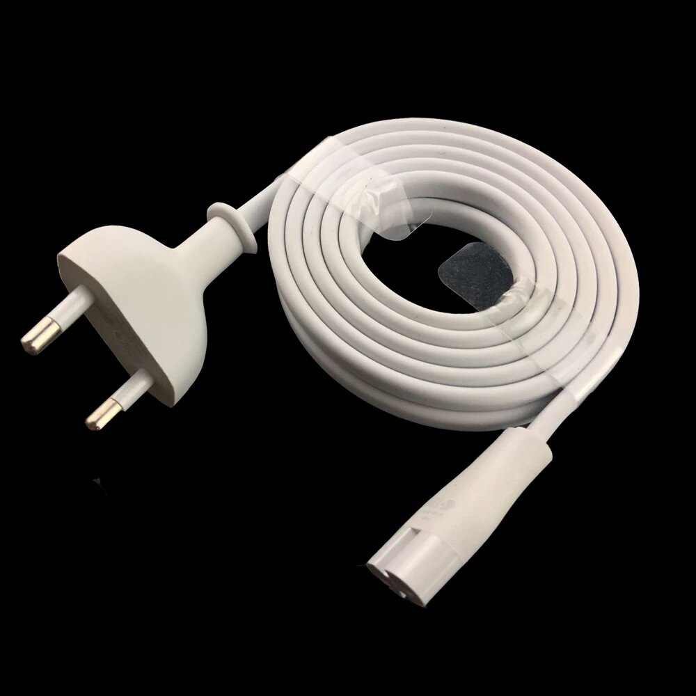 Белый кабель питания для Mac mini, Apple TV, PS5, PS4, Xbox