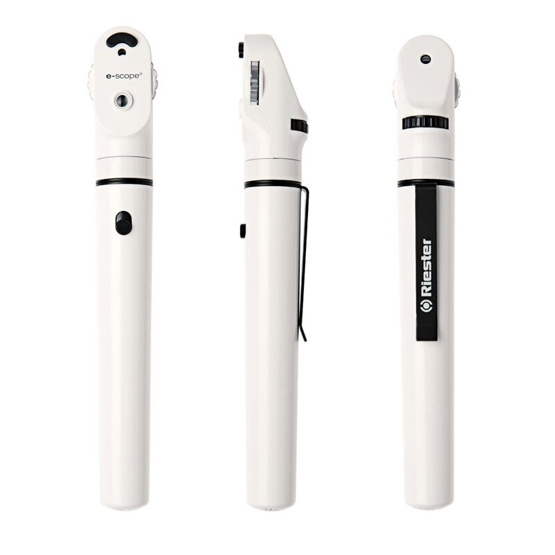 2120-200 Офтальмоскоп e-scope Белый XL 2,5В в тканевом чехле