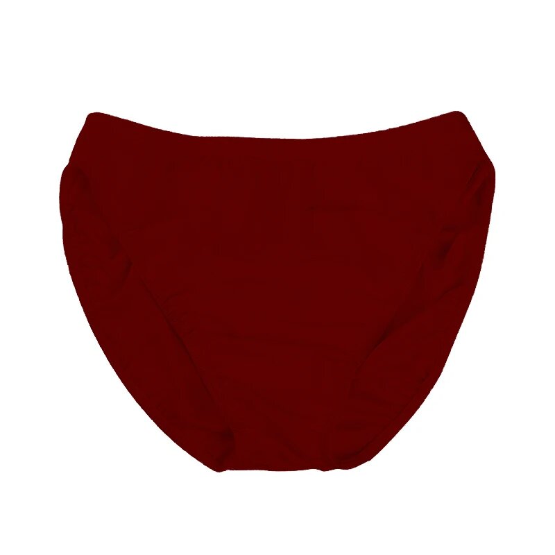 Сpeerise балетные трусики женские нейлоновые со spandex Бордовый, М, Dark Red