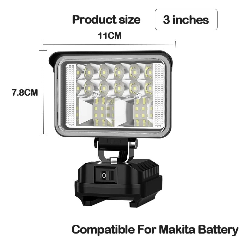 Портативный фонарь Makita 36 Вт 18 LED
