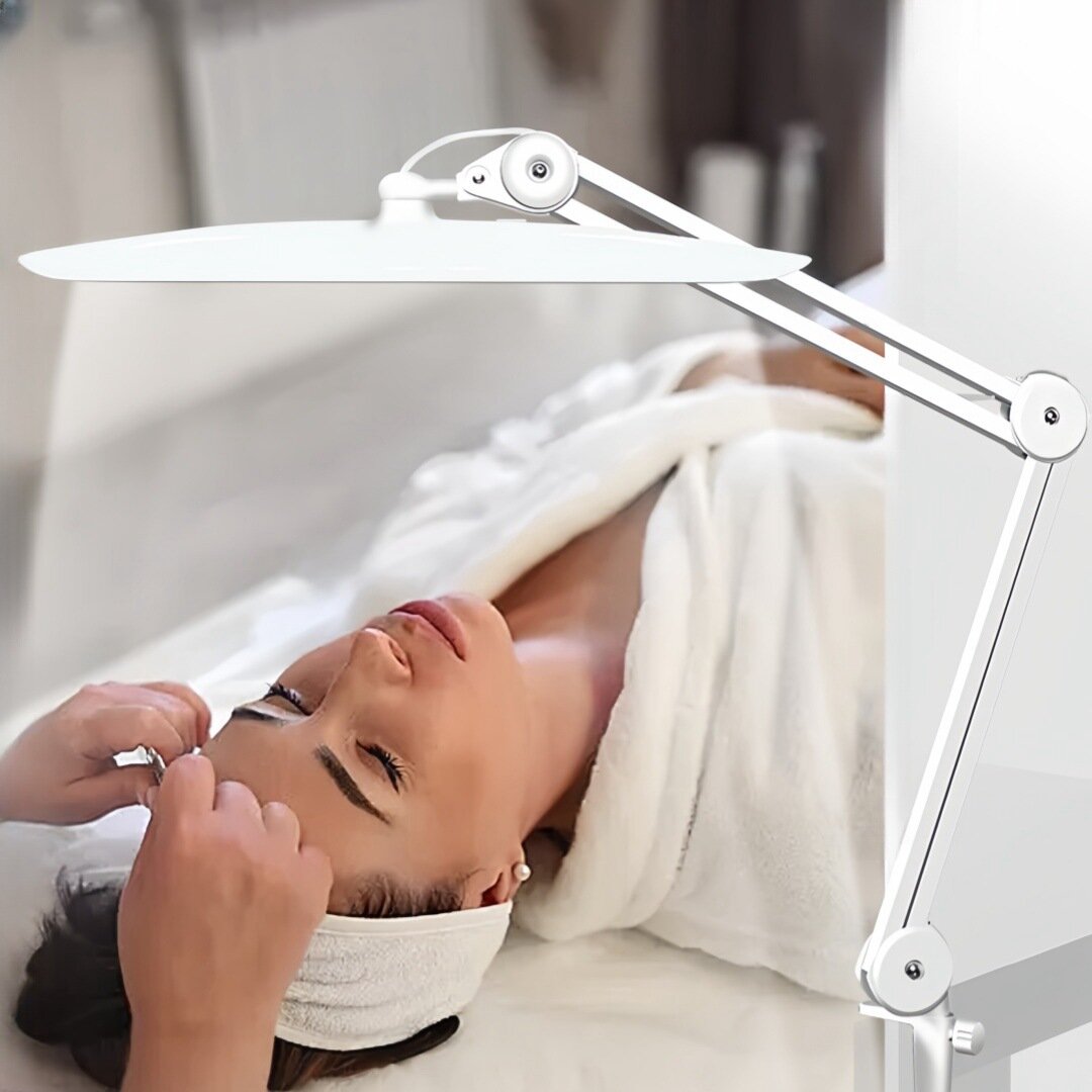 Лампа настольная 4BLANC "Le Clair", LED, холодный белый, на струбцине, пантограф для лампы