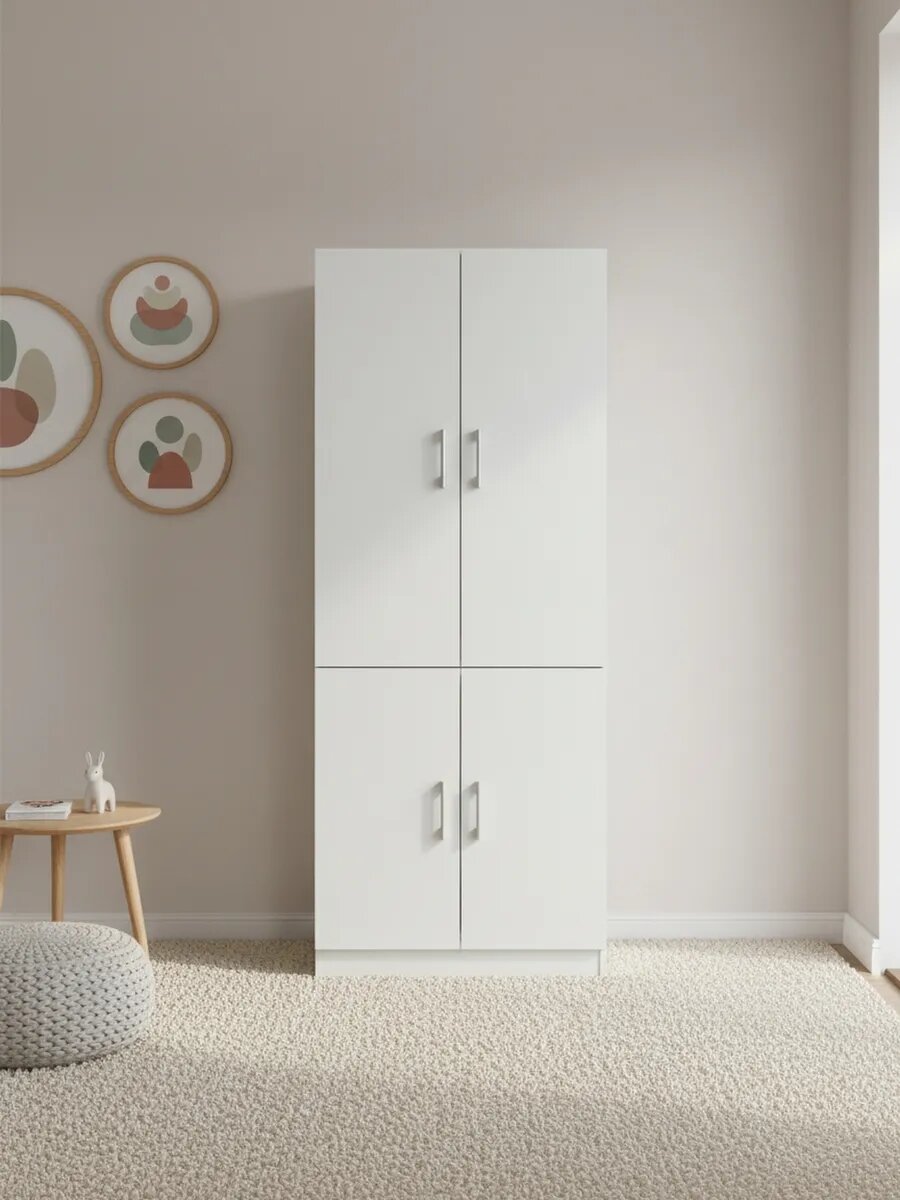 Деревянный шкаф FRESTER с полками для одежды в спальню, от производителя