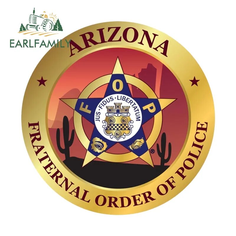 EARLFAMILY 13 см x 13 см для братского заказа полиции Наклейка На Автомобиль SUV виниловая YT-177787