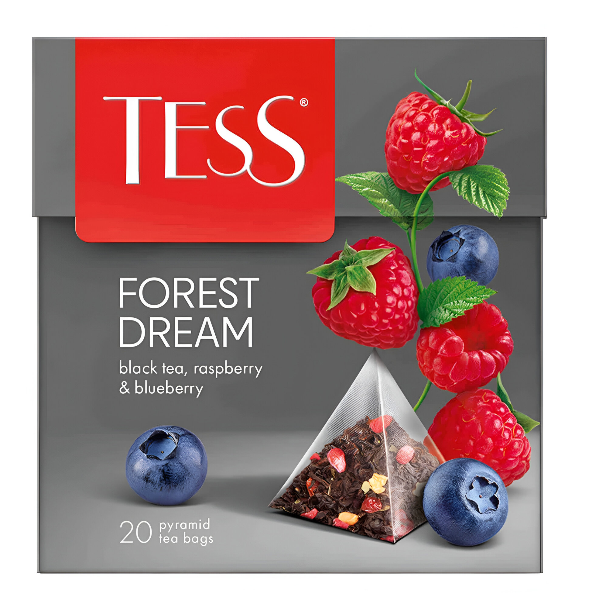 Чай черный Tess Forest dream в пирамидках, 20 шт.