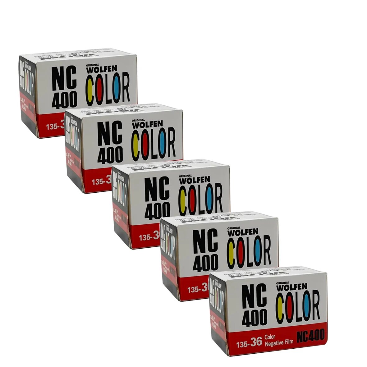 ORWO WOLFEN Wolfen NC400 цветная пленка 36 листов 5 ROLL
