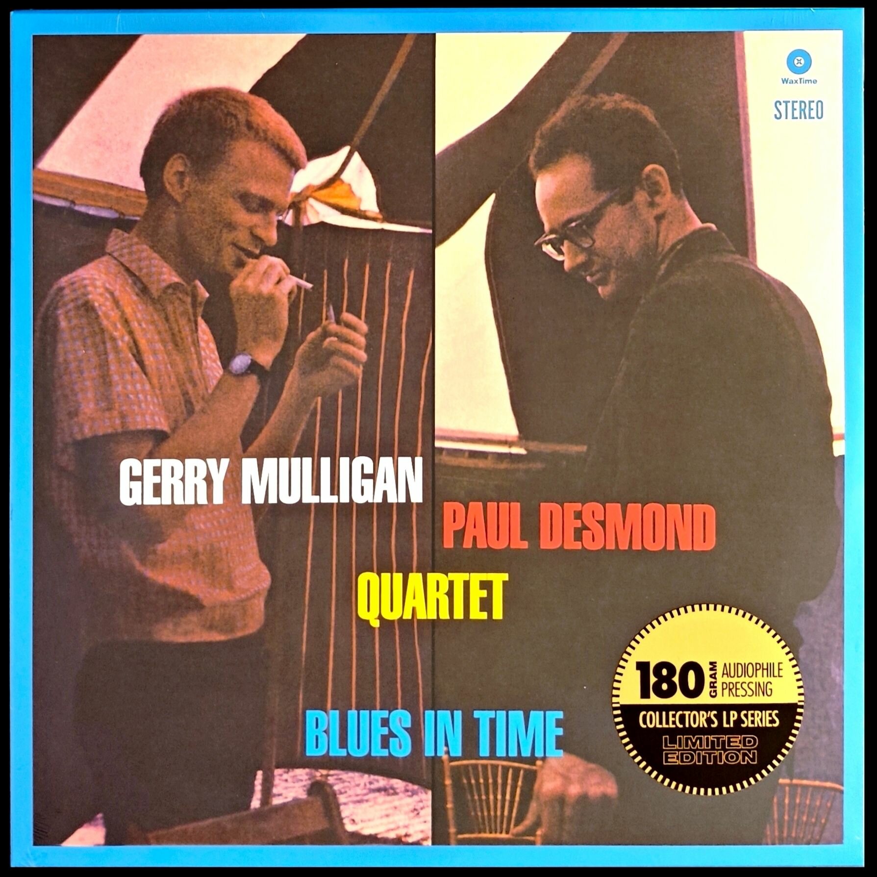 Виниловая пластинка Gerry Mulligan, Paul Desmond Quartet - Blues In Time (LP, 2023, WaxTime)