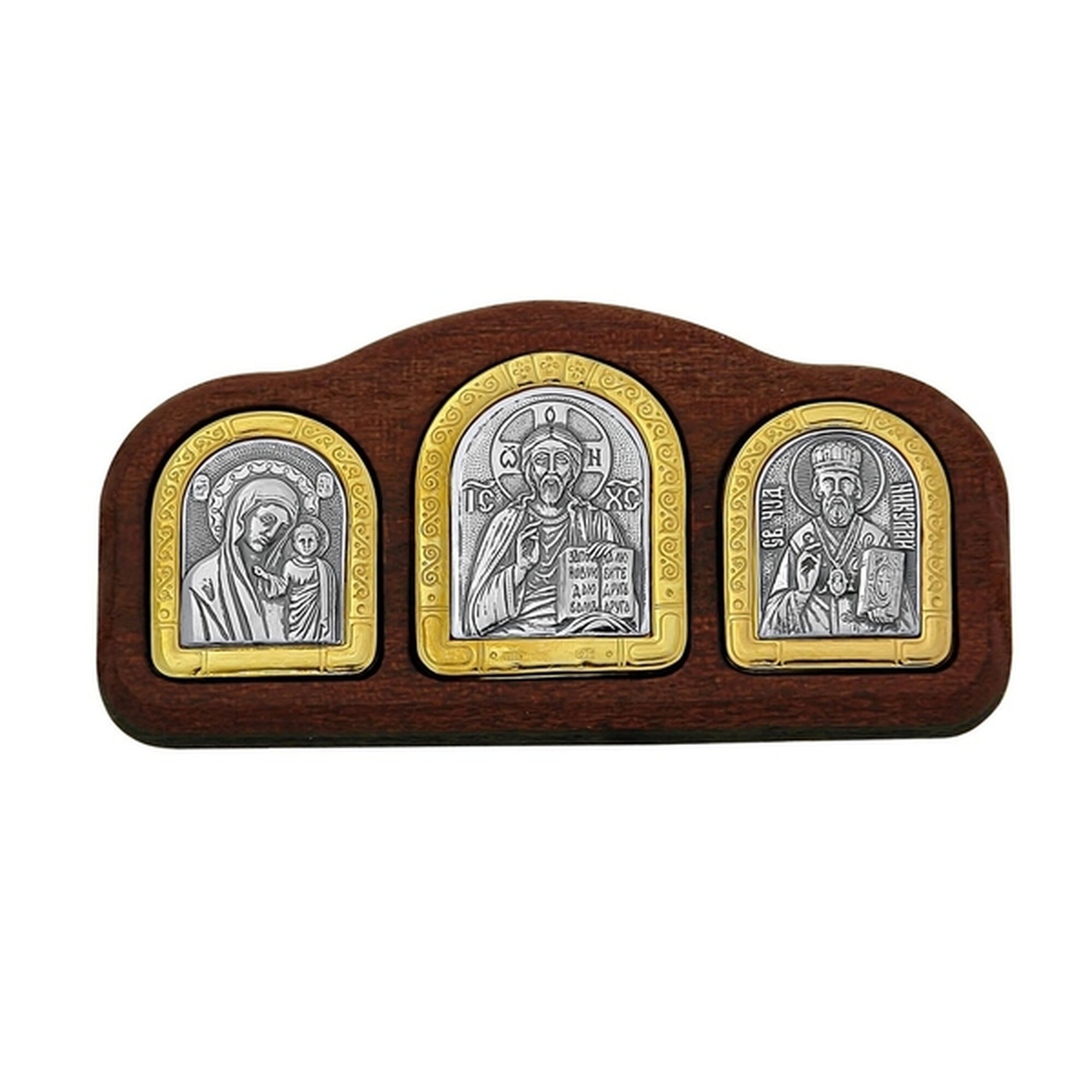 Сувенир из лимонного серебра DIAMANT-ONLINE ИКАВ-13-ЛЧ, 31х63x5 мм