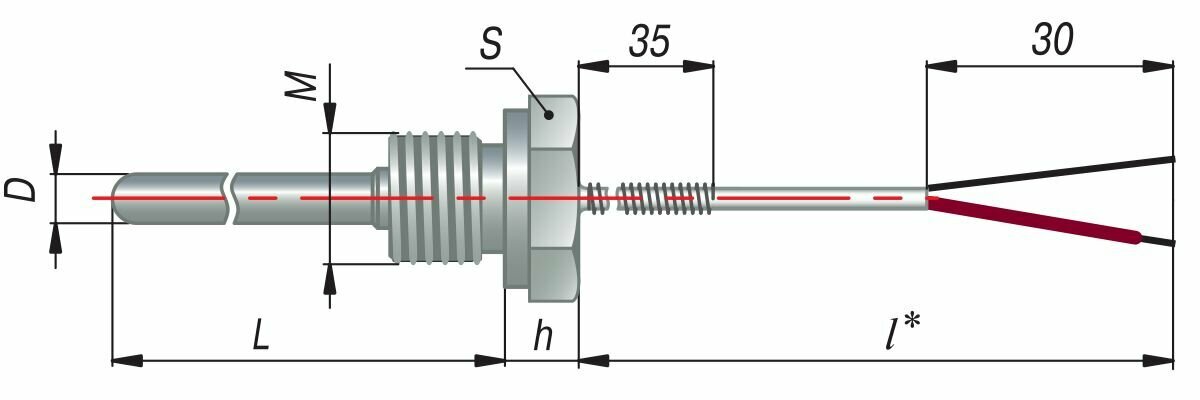 Преобразователь термоэлектрический овен ДТПL054-00.200/1 (2021г)