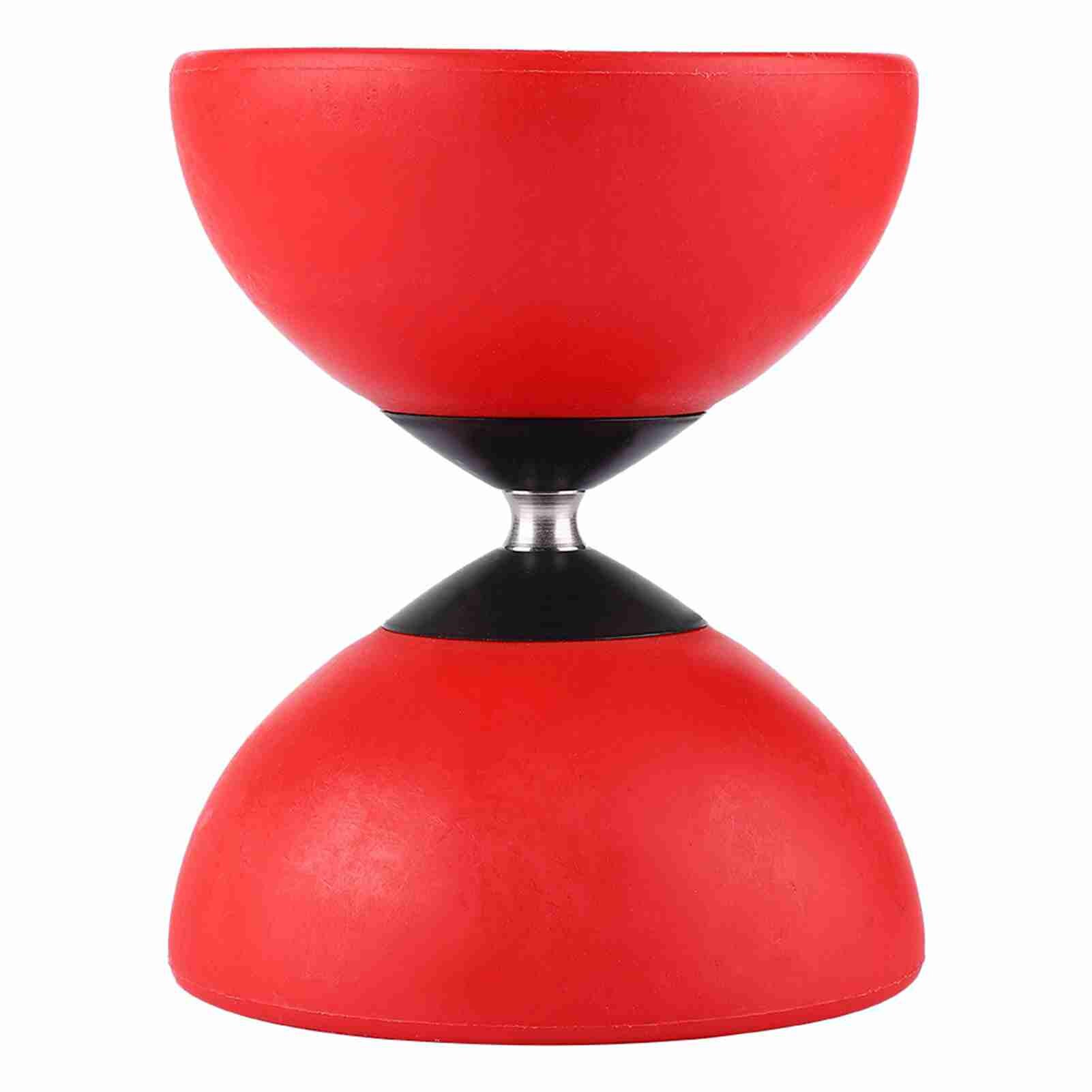 Диаболо с тройным подшипником набор китайского yoyo с цветными палочками диаблоло (красный)