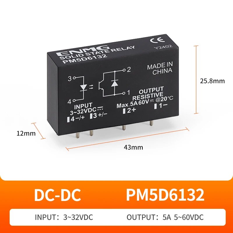 ENMG Твердотельное реле PM5D6132, Размер: PM5D6132