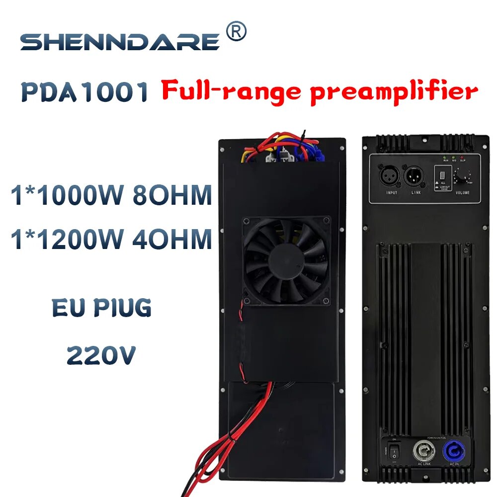 ShennDare PDA1001+ Предусилитель 1000 Вт 8 Ом 1x1000W 220V