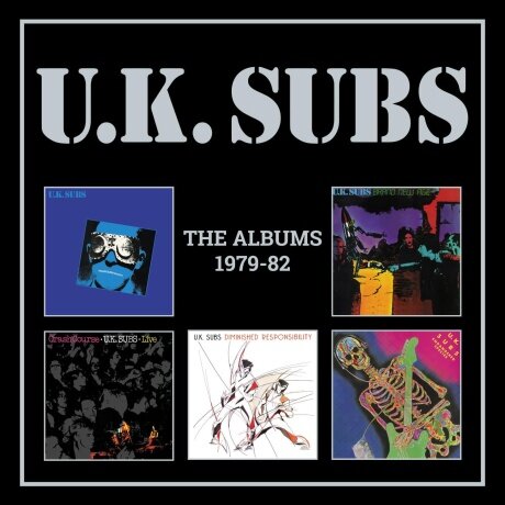 UK SUBS The Albums 1979-82 (Компакт-диск)