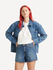 Бермуды Levi's 80S MOM SHORT, размер 26, синий