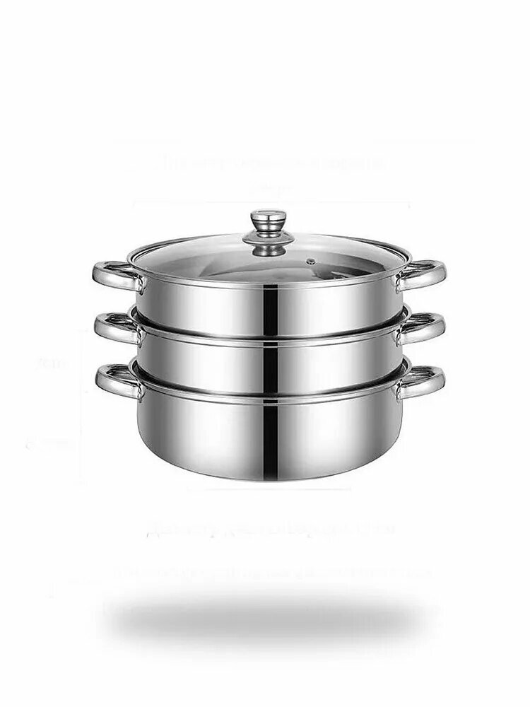 Common Place Мантоварка, Нержавеющая сталь, 3 яруса, 10 л