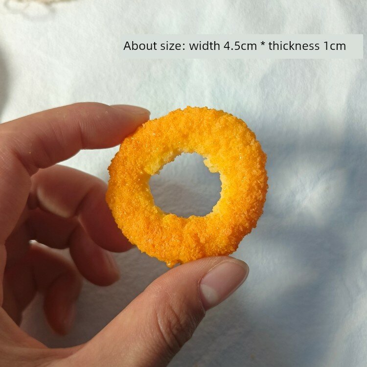 Имитация картофеля фри, жареные куриные самородки, бургер из куриного попкорна, фаст-фуд, kfc, модель закуски в стиле