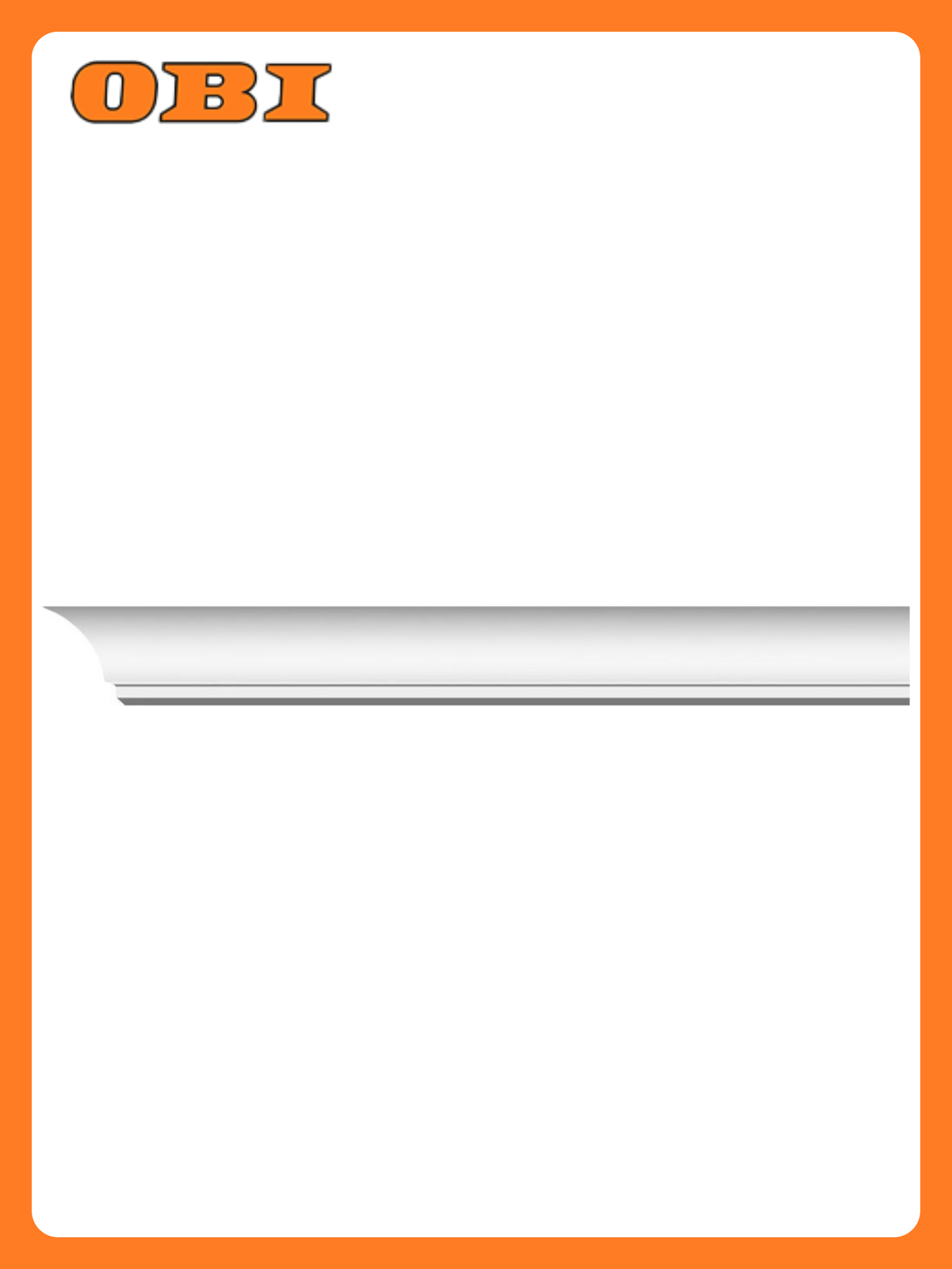 Плинтус потолочный FORMAT 03012Е 17х24 см