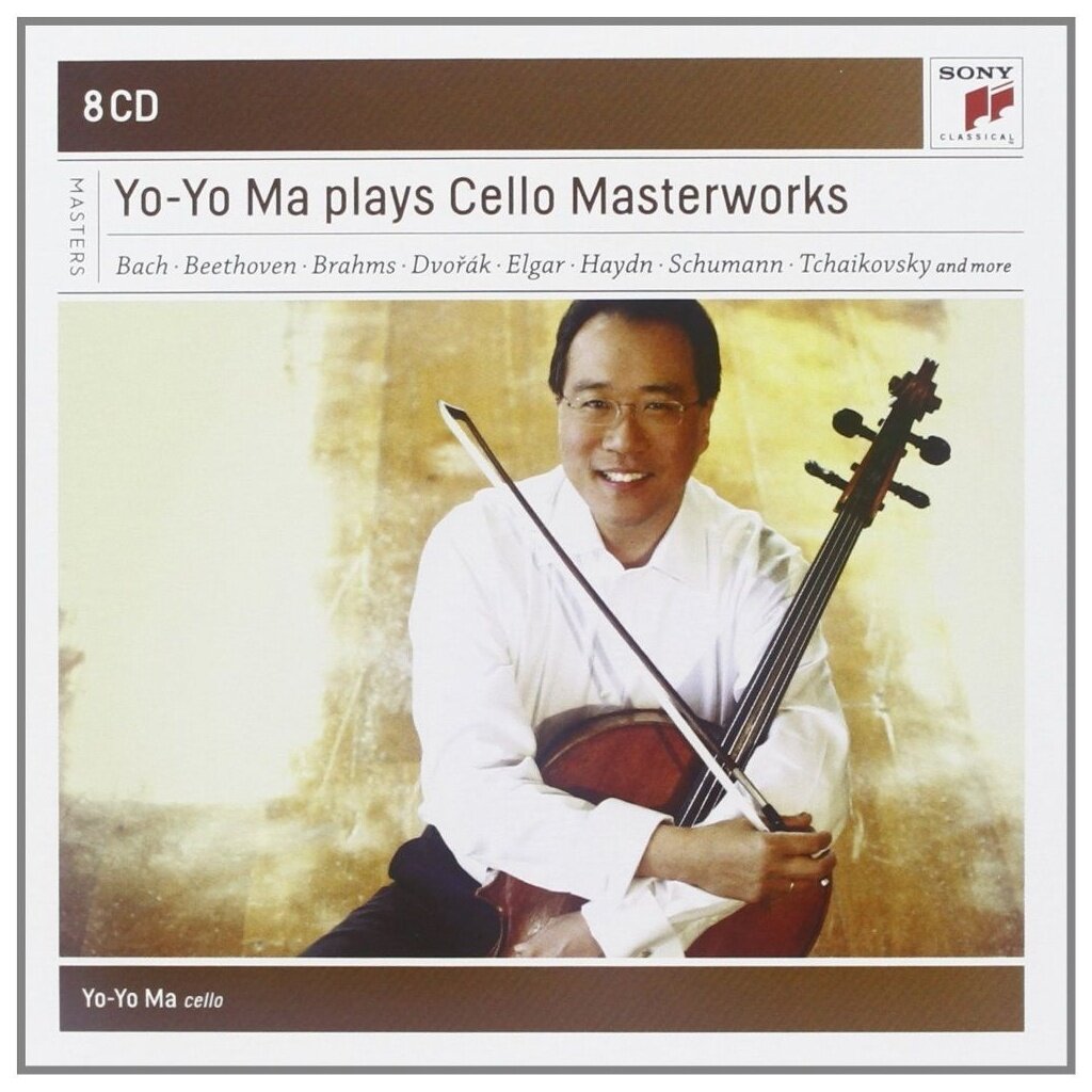 Диск Yo-Yo Ma . plays Great Cello Masterworks (8 CD)