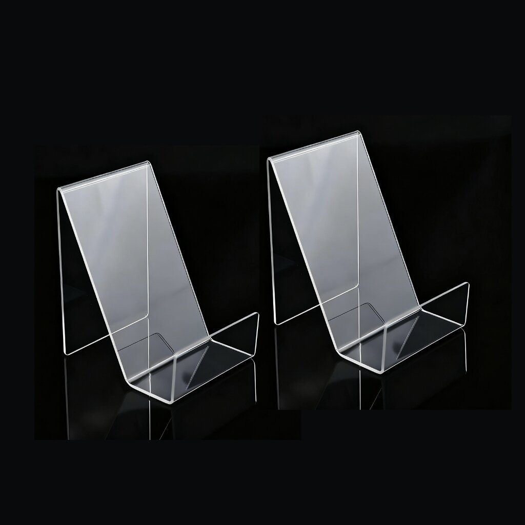 2шт Многофункциональная прозрачная акриловая подставка, Настольная подставка для художественных работ, подставка для настольных книг