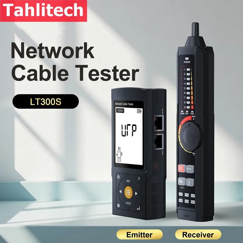Трекер сетевого кабеля Цифровой перезаряжаемый кабельный тестер Трекер проводов Сетевые инструменты Поиск линий Анализатор сетевого ремонта