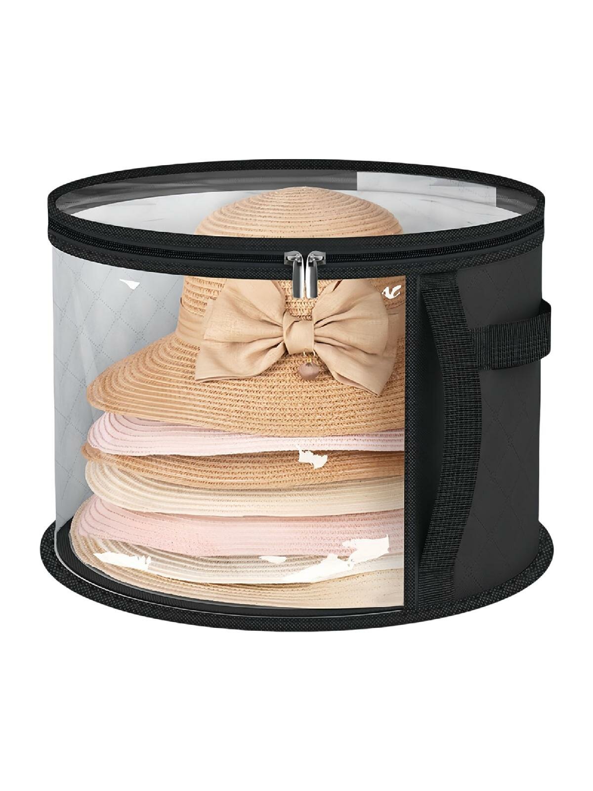 Удобная коробка для хранения шляп, органайзеры для шляп, ведро для одежды, одеял и игрушек