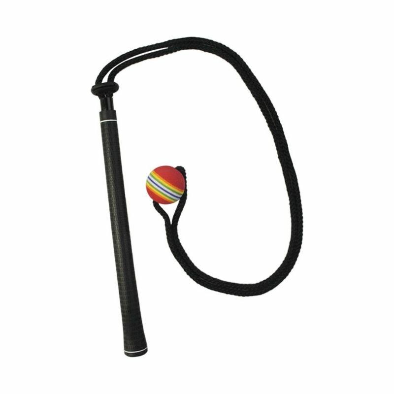 Мягкий мяч для фитнес-качелей Golf swing-black rope Red ball