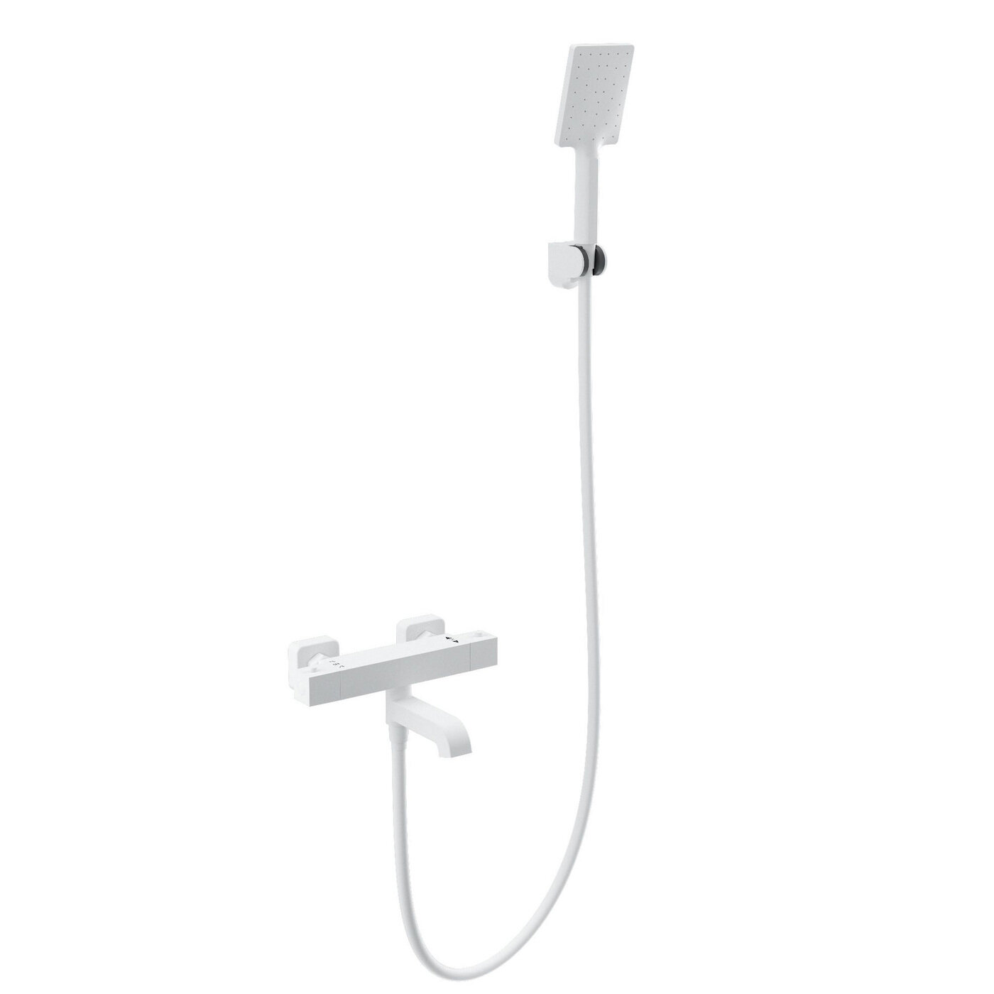 Смеситель для ванны Wonzon & Woghand WW-B2026-A1-MW белый матовый