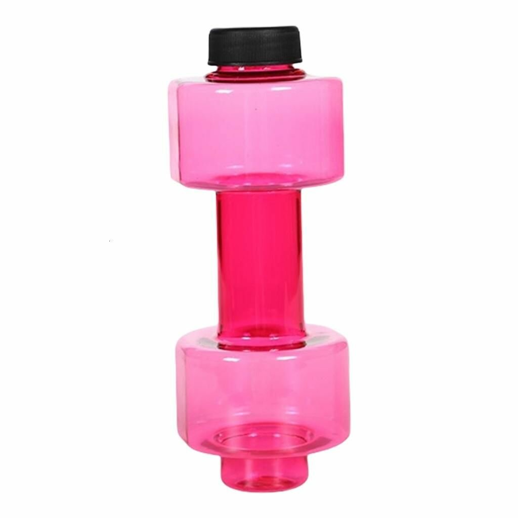 Эргономичные гантели с регулируемым весом для упражнений в бассейне и аквафитнеса, PETG не может быть заполнен - 500 МЛ розового