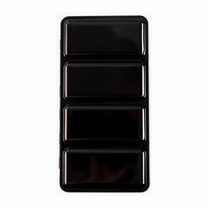 Переносной ящик для хранения пигментной упаковки-черный-большой