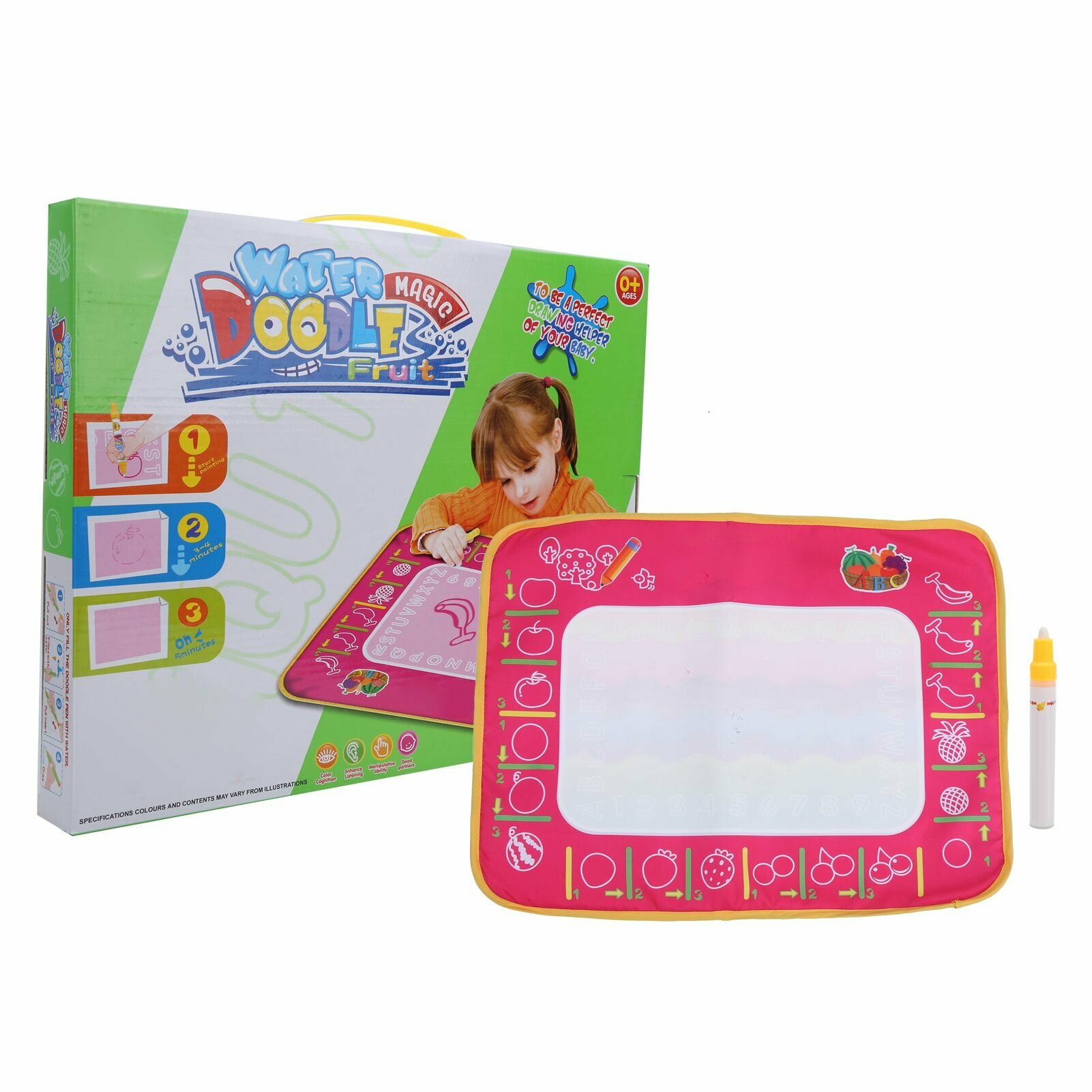 Водный коврик для рисования, письмо, раскраска, малыш, развивающий